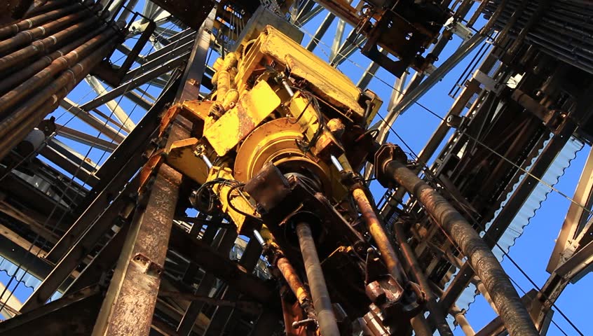 top drive system tds oil drilling Stock Footage Video (100% Royalty ...
