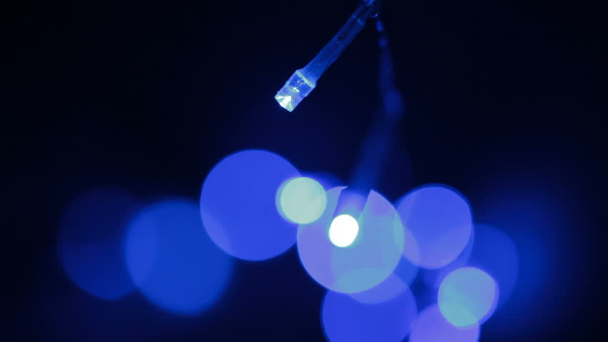 Blue Led (light Emitting Diodes) Stock Footage Video (100% Royalty-free ...