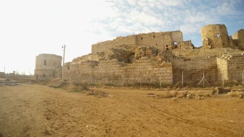 Ancient Ruins Houses Harran Small Arab Stock Footage Video (100% ...