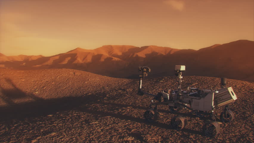 highly realistic animation nasa mars discovery Stock Footage Video (100 ...