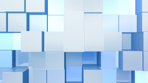 Led Light Block Illumination Wall Stock Footage Video (100% Royalty ...