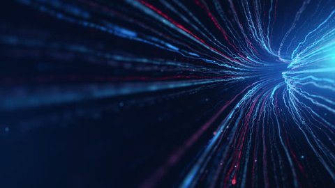 Colorful Abstract Light Streaks Effect Animation Stock Footage Video ...