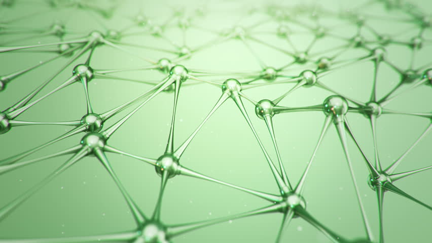 Animation Slow Moving of Molecules Stock Footage Video (100% Royalty ...