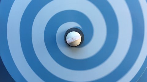 Hypnotizing Moving Hallucination Circle Abstract Background Stock ...