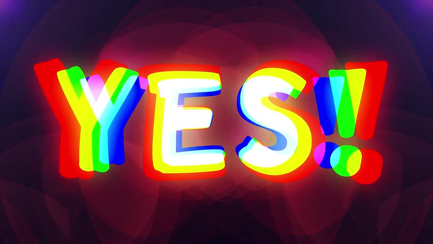 colorful yes word jump on retro Stock Footage Video (100% Royalty-free ... colorful yes word jump on retro Stock Footage Video (100% Royalty-free ...