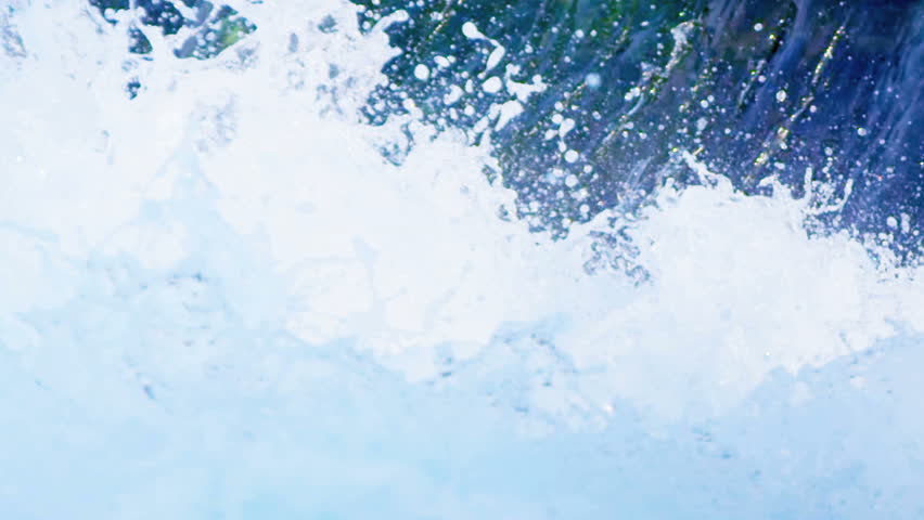 Invigorating Pure Water Promoting Well Stock Footage Video (100% ...