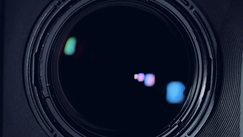 detailed macro view on video camera Stock Footage Video (100% Royalty ...