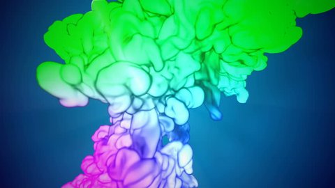 ink water slow motion shot high Stock Footage Video (100% Royalty-free ...