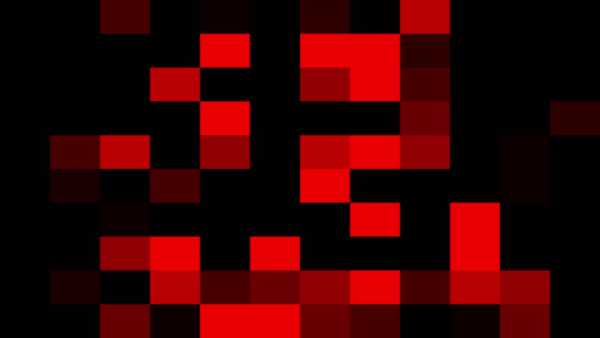 Abstract Red Pixel Block Moving : vidéo de stock (100 % libre de droit ...