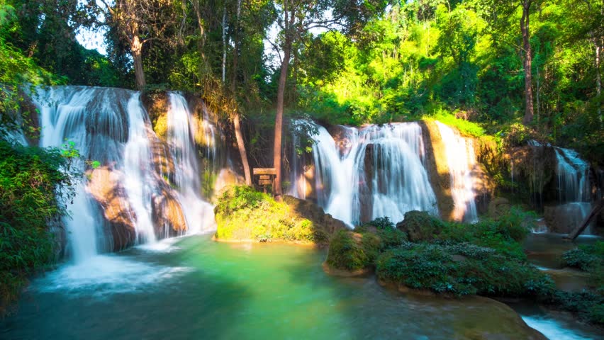 cinemagraph seamless loop water flow long Stock Footage Video (100% ...