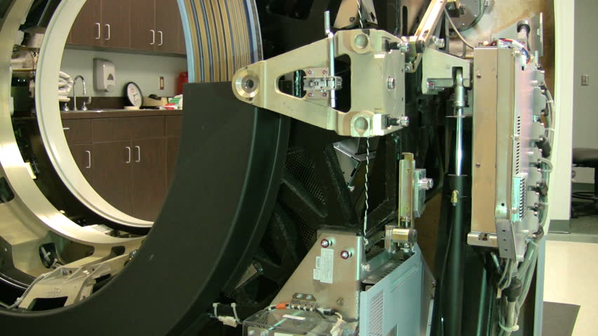 inside modern cat scan machine working Stock Footage Video (100% ...