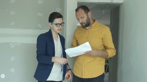 Portrait Happy Father His Son Documents Stock Footage Video (100% ...