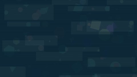 Transparent Rectangles Moving Horizontally Show Geometric Stock Footage ...