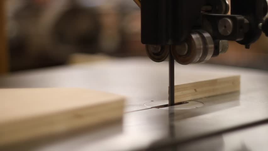 Band Saw Cutting Wood Stock Footage Video (100% Royalty-free) 3289307 ...