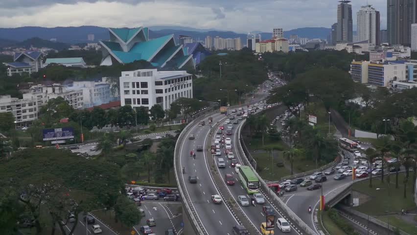 kuala lumpur - jan 18 traffic Stock Footage Video (100% Royalty-free ...