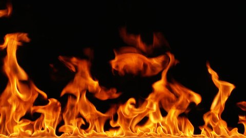 Fire Flames Igniting Burning Slow Motion Stock Footage Video (100% ...