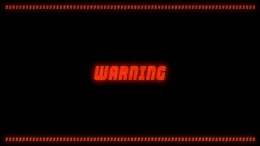 Security Breach Computer Screen Glitch Stock Footage Video (100% ...