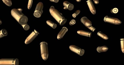 Bullets Falling Background Stock Footage Video (100% Royalty-free ...