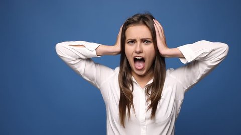 Young Black Woman Open Mouth Looking Stock Photo 1550872088 | Shutterstock