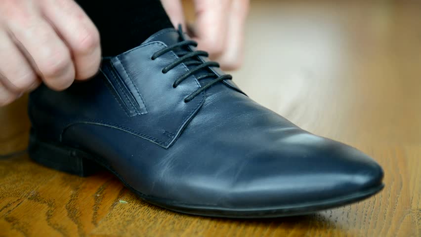 pinching shoe on foot men's boots Stock Footage Video (100% Royalty ...