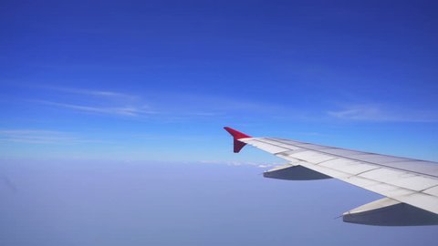 Big Jet Airplane Flying Over Sky Stock Footage Video (100% Royalty-free ...