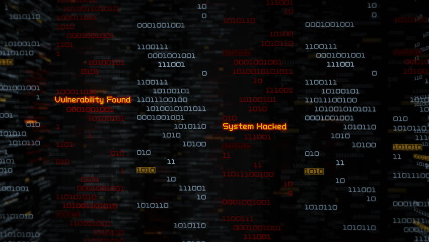 Binary Data Code Animation Showing Stock Footage Video (100% Royalty ...