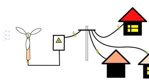 Solar Water Heating System Vector Scheme Stock Vector (Royalty Free) 1121355728