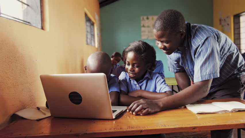 4k of Teacher Instructing African Stock Footage Video (100% Royalty ...