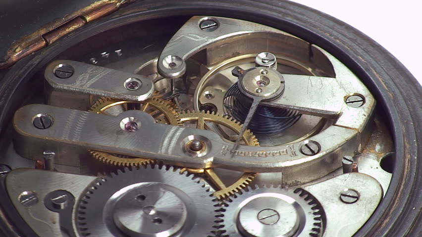 beautiful mechanism old watch working Stock Footage Video (100% Royalty ...