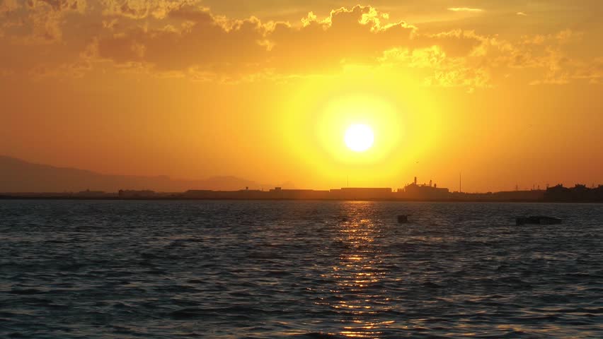 1920x1080 Yellow Autumn Seaside Town Stock Footage Video (100% Royalty ...