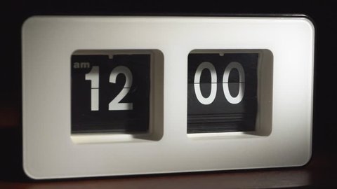 clock changing month january december Stock Footage Video (100% Royalty ...