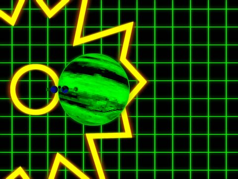 Solar System Planet Row Our Solar Stock Footage Video (100% Royalty ...