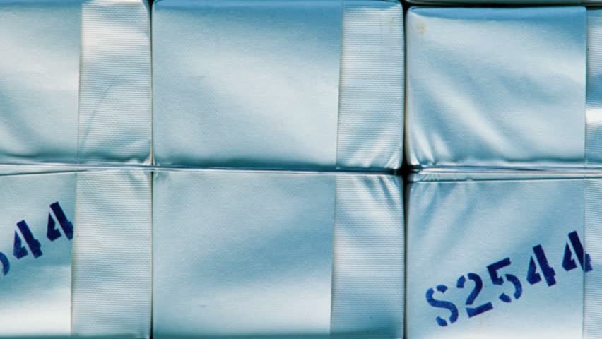 bales raw paper pulp Stock Footage Video (100% Royalty-free) 3330812 ...