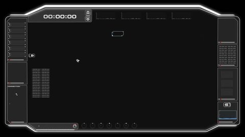 4k Animation Ui User Interface World Stock Footage Video (100% Royalty ...