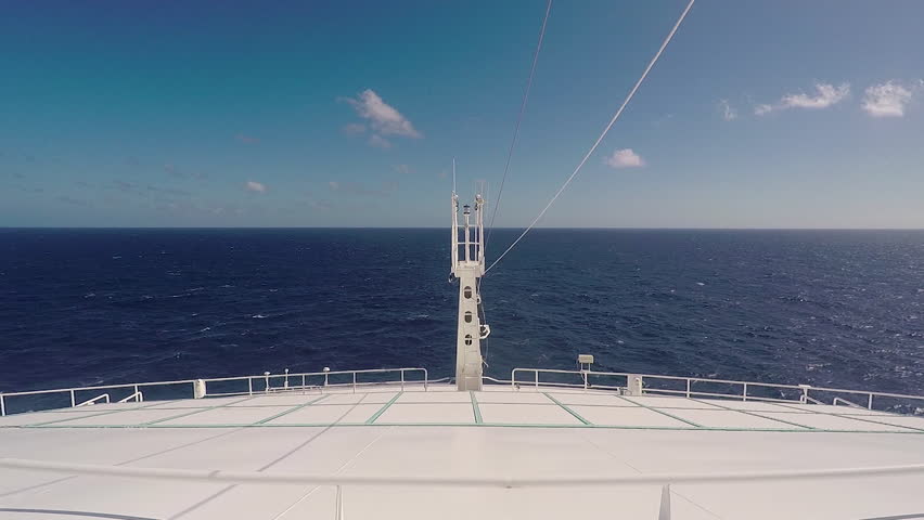 Front View of a Ship Stock Footage Video (100% Royalty-free) 33346504 ...