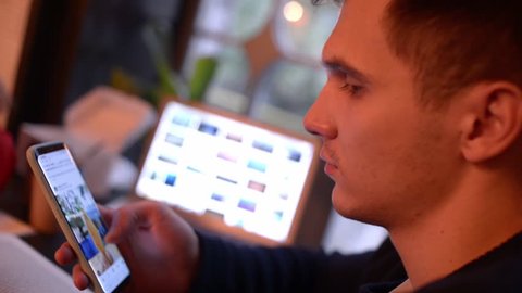 Instagram Kids App Concept Child Holding Stock Photo 1971640259 ...