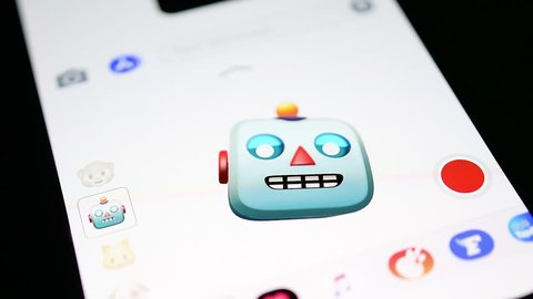 30 Robot face emoji Stock Video Footage - 4K and HD Video Clips ...