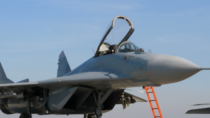 military fighter jet serbian air force Stock Footage Video (100% ...