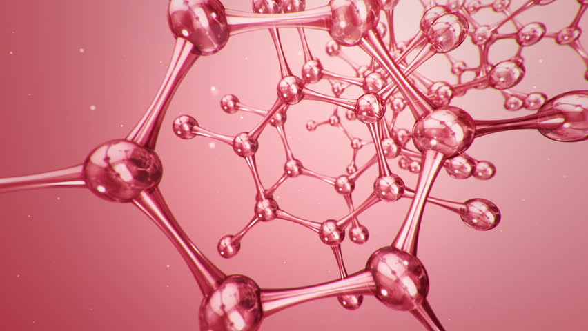 Complex Molecule Structure 3d Render Stock Footage Video (100% Royalty ...