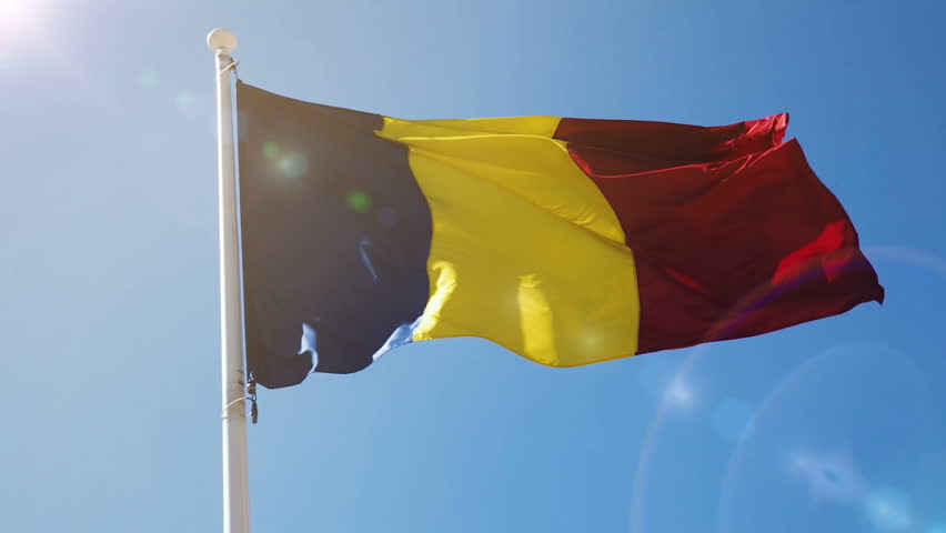 le drapeau roumain est symbole national : vidéo de stock (100 % libre ...