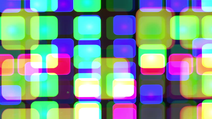 Abstract Colourful Pattern of Led Stock Footage Video (100% Royalty ...