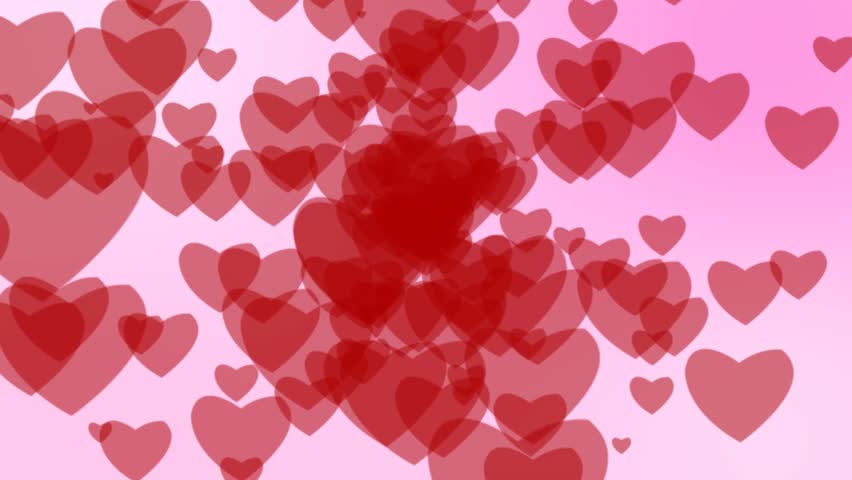 seamless loop red heart symbol animated Stock Footage Video (100% ...