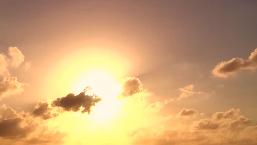 soluppgång animerad sol implanteras tidsfördröjd himmel Stockvideoklipp ...