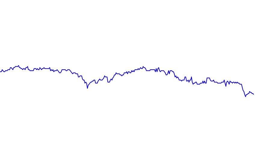 blue line graph on white background Stock Footage Video (100% Royalty ...