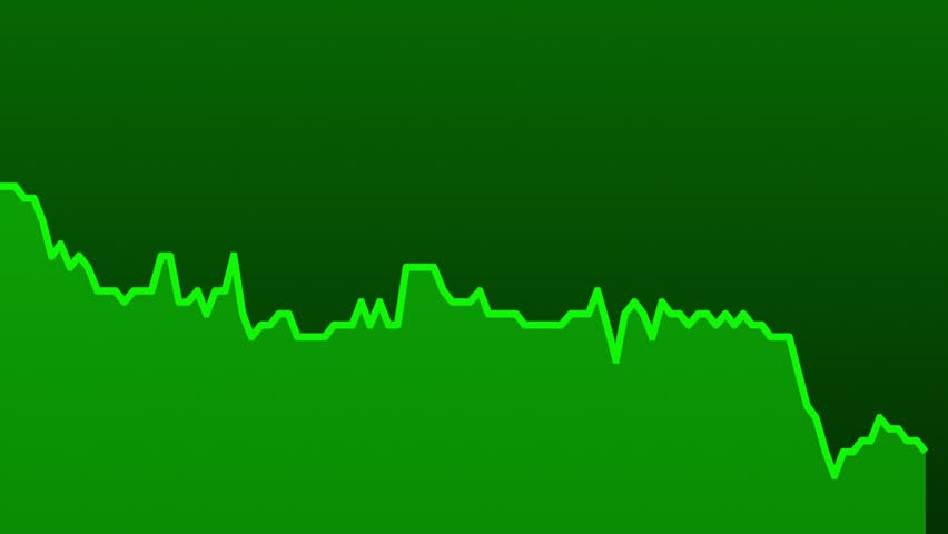 green line graph on background chart Stock Footage Video (100% Royalty ...