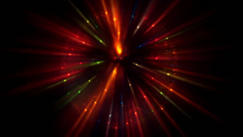 Abstract Light Ball Glows Colorfully Stock Footage Video (100% Royalty ...