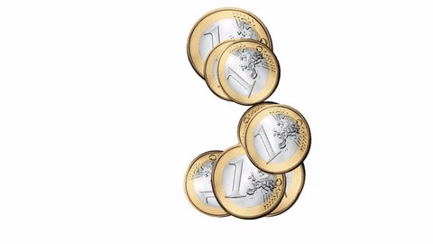 Swirling Euros Animation Stock Footage Video (100% Royalty-free ...