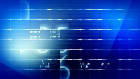 Wire Digital Numbers Boxes Series 2 Stock Footage Video (100% Royalty ...