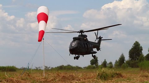 Helicopter Windsock Stock Footage Video (100% Royalty-free) 3378632 ...
