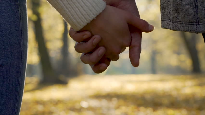 couple letting go their hands slow Stock Footage Video (100% Royalty ...